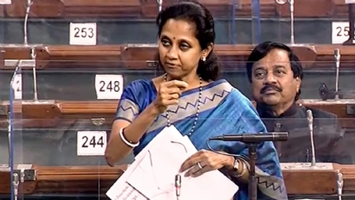 सुप्रिया सुले एक बार फिर देश की सबसे बेहतरीन सांसद बनीं - आज का आनंद